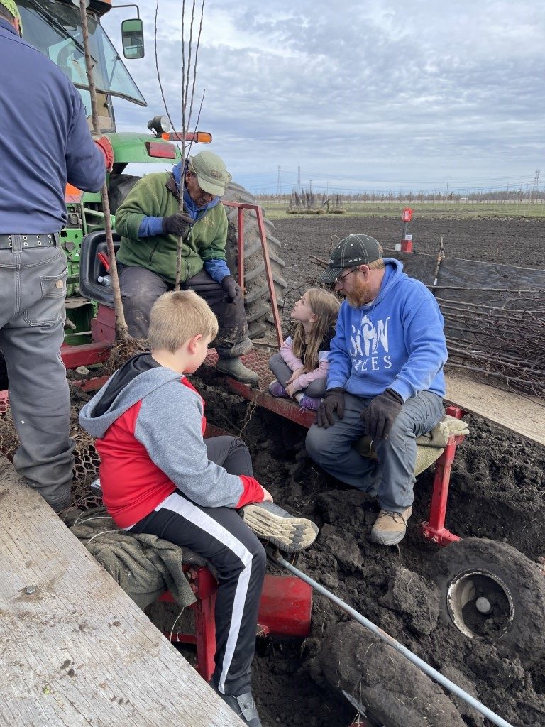 Kids Planting Trees - Spring Grove Nursery